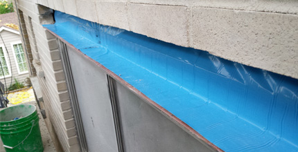 remplacement de fer angle - SDP Maçonnerie Montréal